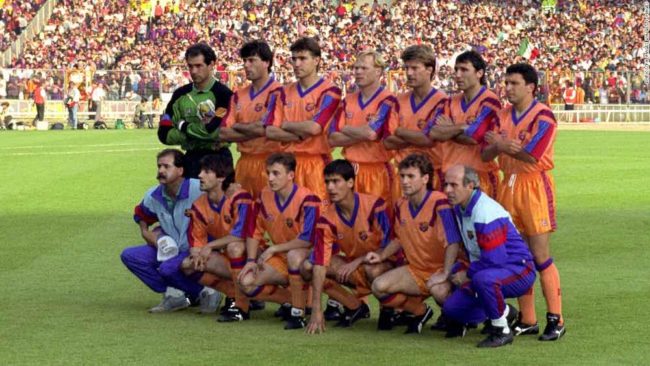 Sampdoria vs Barcelona 1992 European Cup Final - A Snapshot Of Football ...